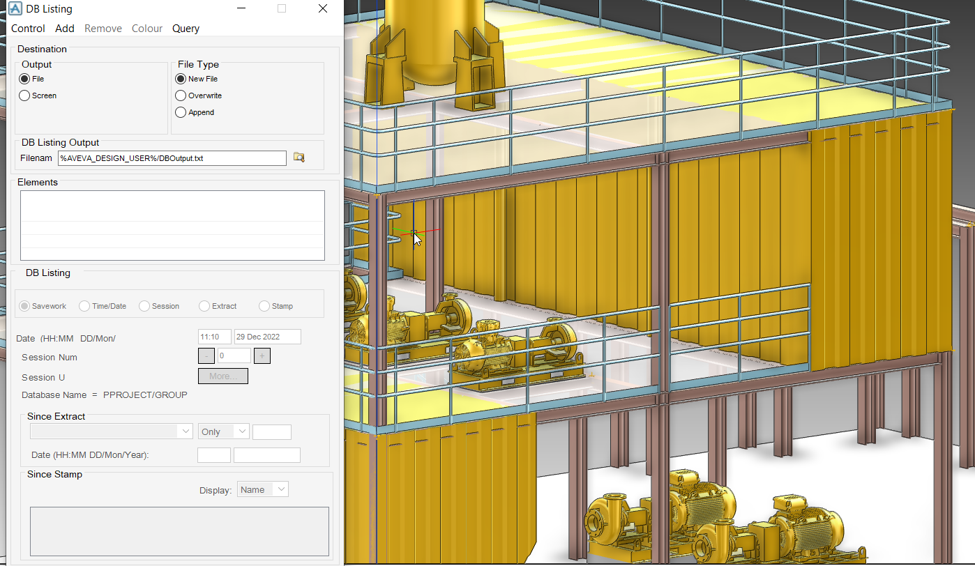 E3D - DB Listing. Xuất data thiết kế ra file.txt | OSEngineering ...