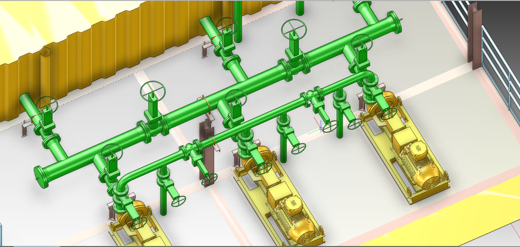 E3D model free pipes - no components connected to head and tail ...