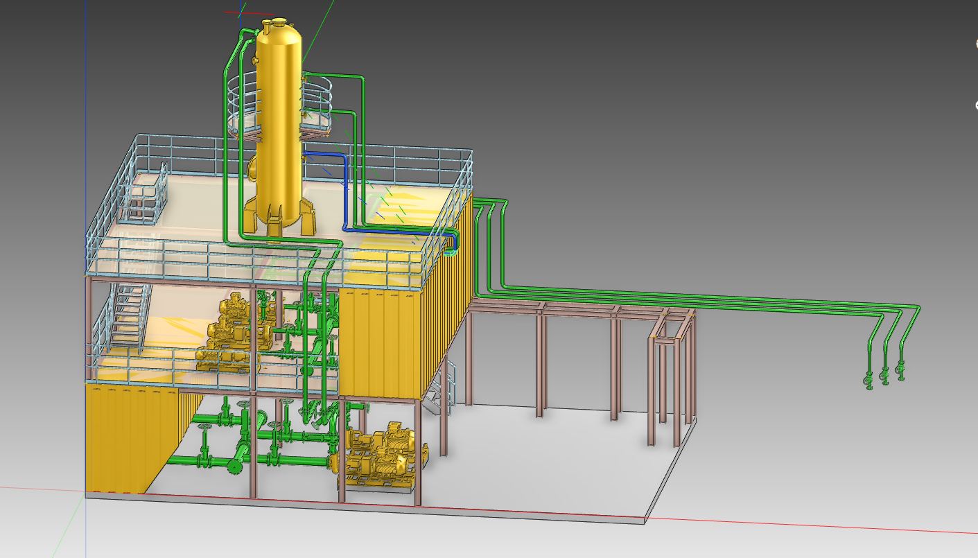 E3D Piping modeling - Comment for Student 050223 | Offshoreengineering.vn
